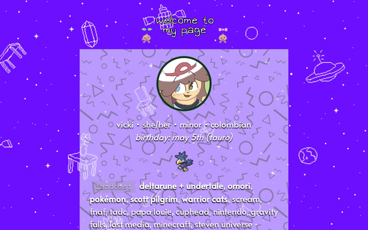 welcome [vickarooni.carrd.co]